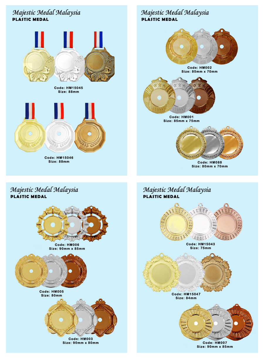PLASTIC MEDAL – TROFIPEDIA
